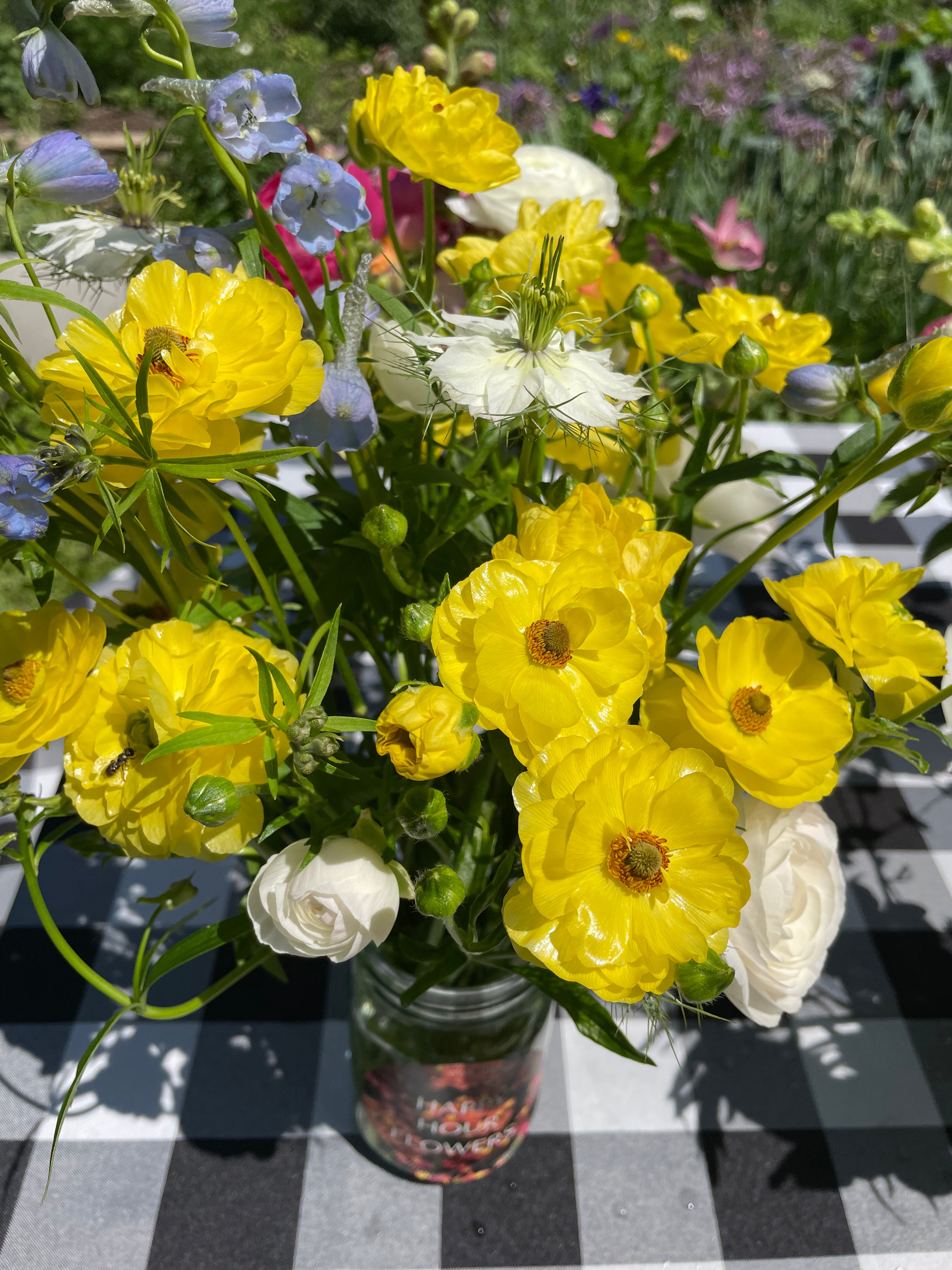 Butterfly Ranunculus for Spring – The Happy Hour Flowers